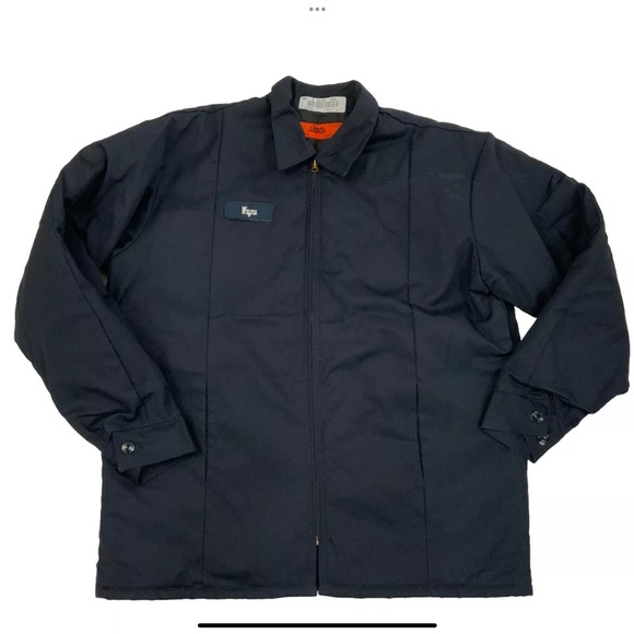 cintas | Jackets & Coats | Cintas Mens Xl Navy Blue Quilt Lined Full ...